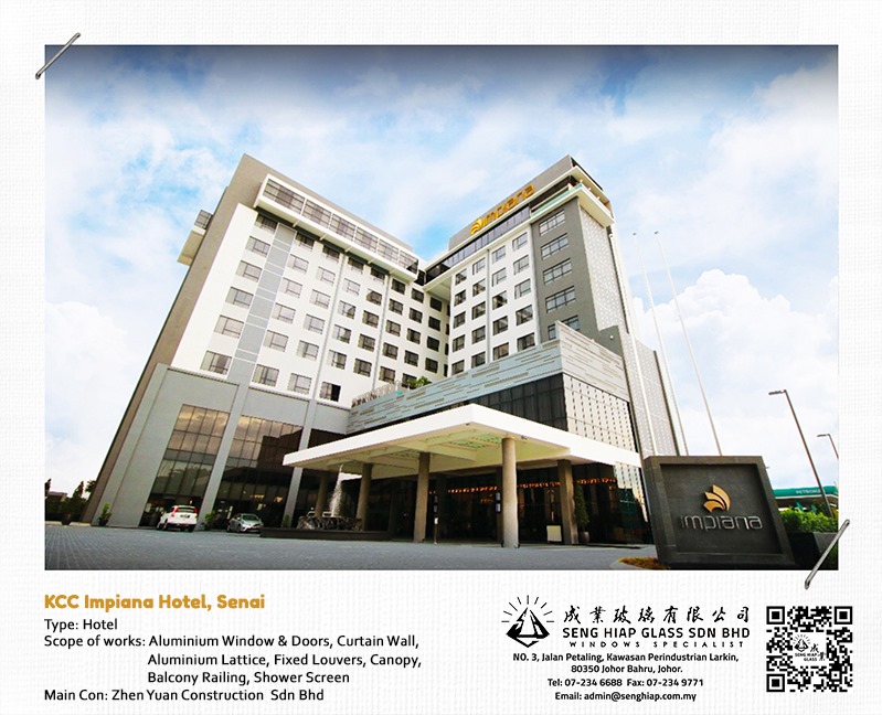 Commercial (Hotel / Hospital / Shopping Mall) - Seng Hiap Glass Sdn Bhd