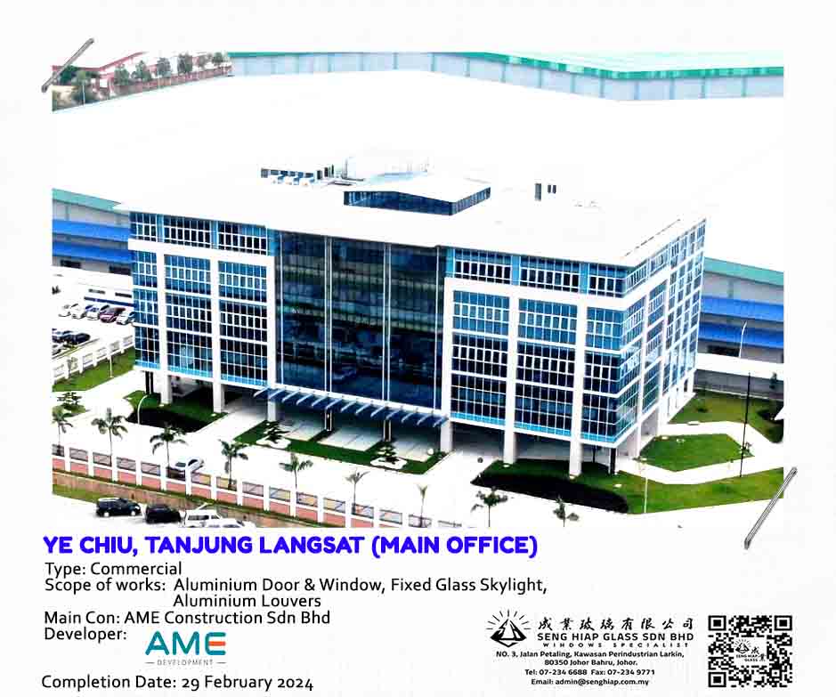 Commercial (Office) - Seng Hiap Glass Sdn Bhd